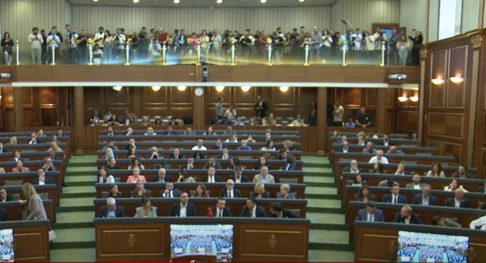 Nait Hasani, Ganimete Musliu dhe Fadil Demaku votojnë kundër Dimal ...